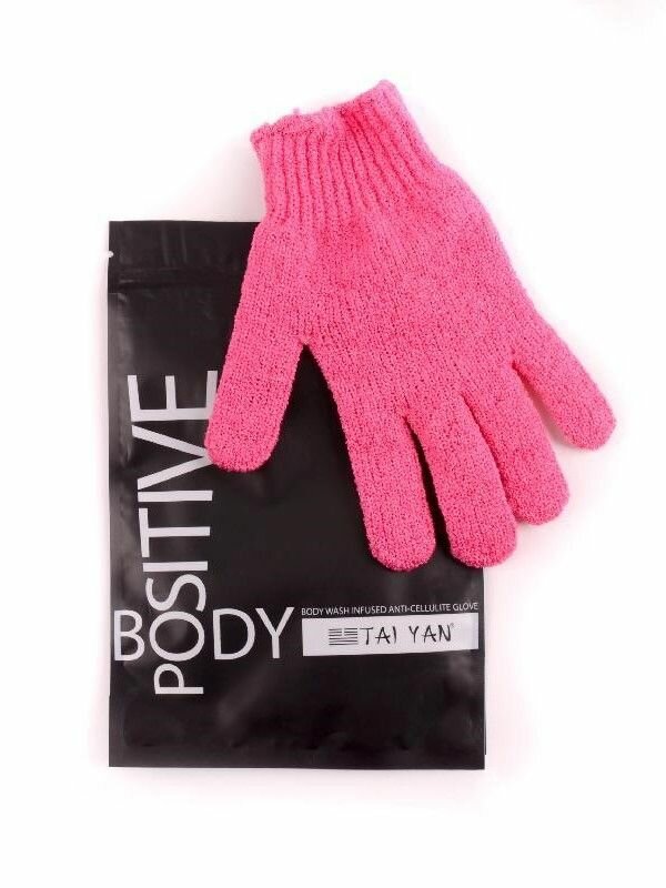 Антицеллюлитная массажная перчатка с эффектом пилинга body scrubber glove, 1 шт.