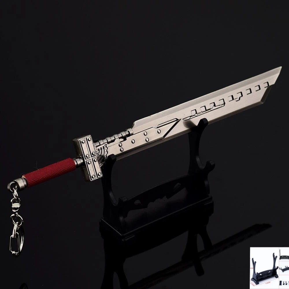 Модель меча Fenrir Final Fantasy VII, цвет Model With Stand