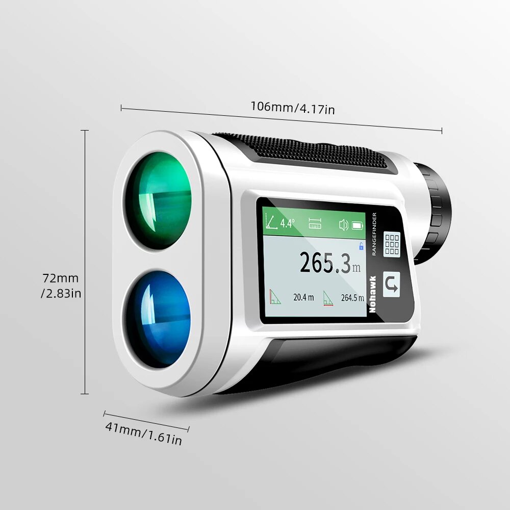 Nohawk Лазерный дальномер 600 м, White Multi Function