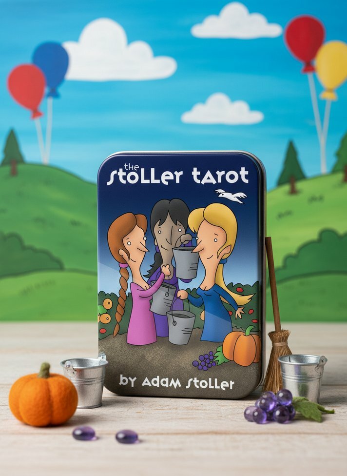 Карты Таро "Stoller Tarot in a Tin" US Games / Таро Столлера в жестяной банке 63685 US Games Systems