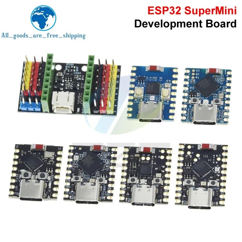 ESP32-C3-Zero (Blue Board 18P) Mini Development Board — фото 1