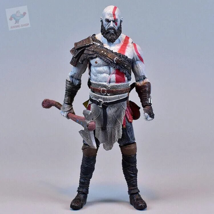 Набор фигурок Кратос и Атрей Бог Войны (God of War), подвижные коллекционные экшн-фигурки