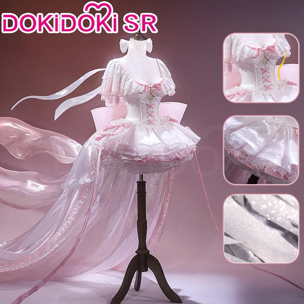 Kaname Madoka Homura Akemi Косплей костюм аниме Розовый, L, Madoka Costume, IN STOCK
