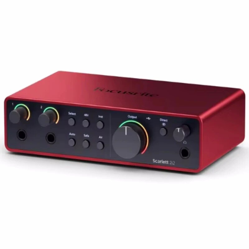 Focusrite Scarlett 2i2 аудиоинтерфейс — фото 1