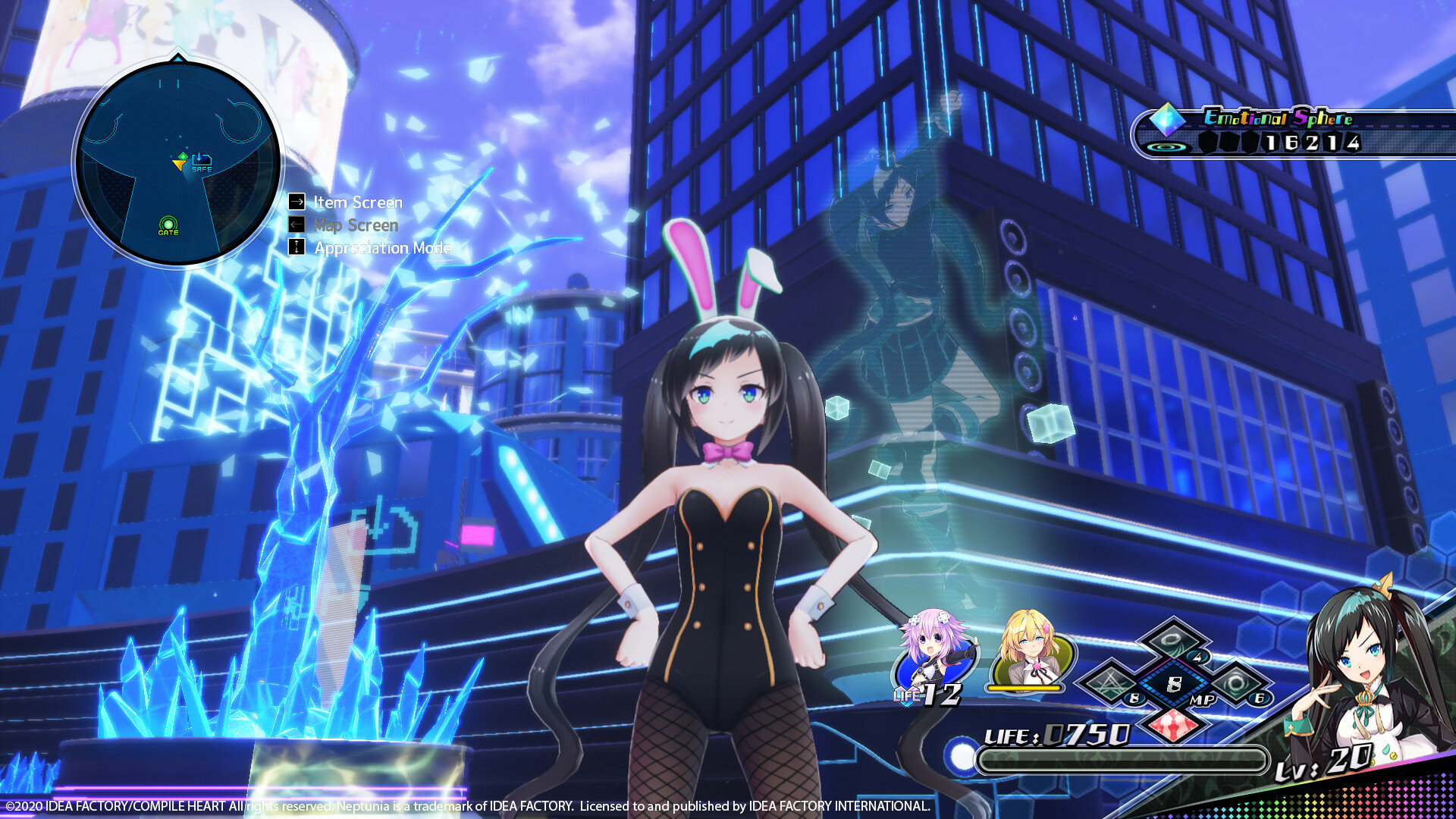 Neptunia Virtual Stars - Bunny Outfit: V-Idol Set DLC PC Steam Ключ