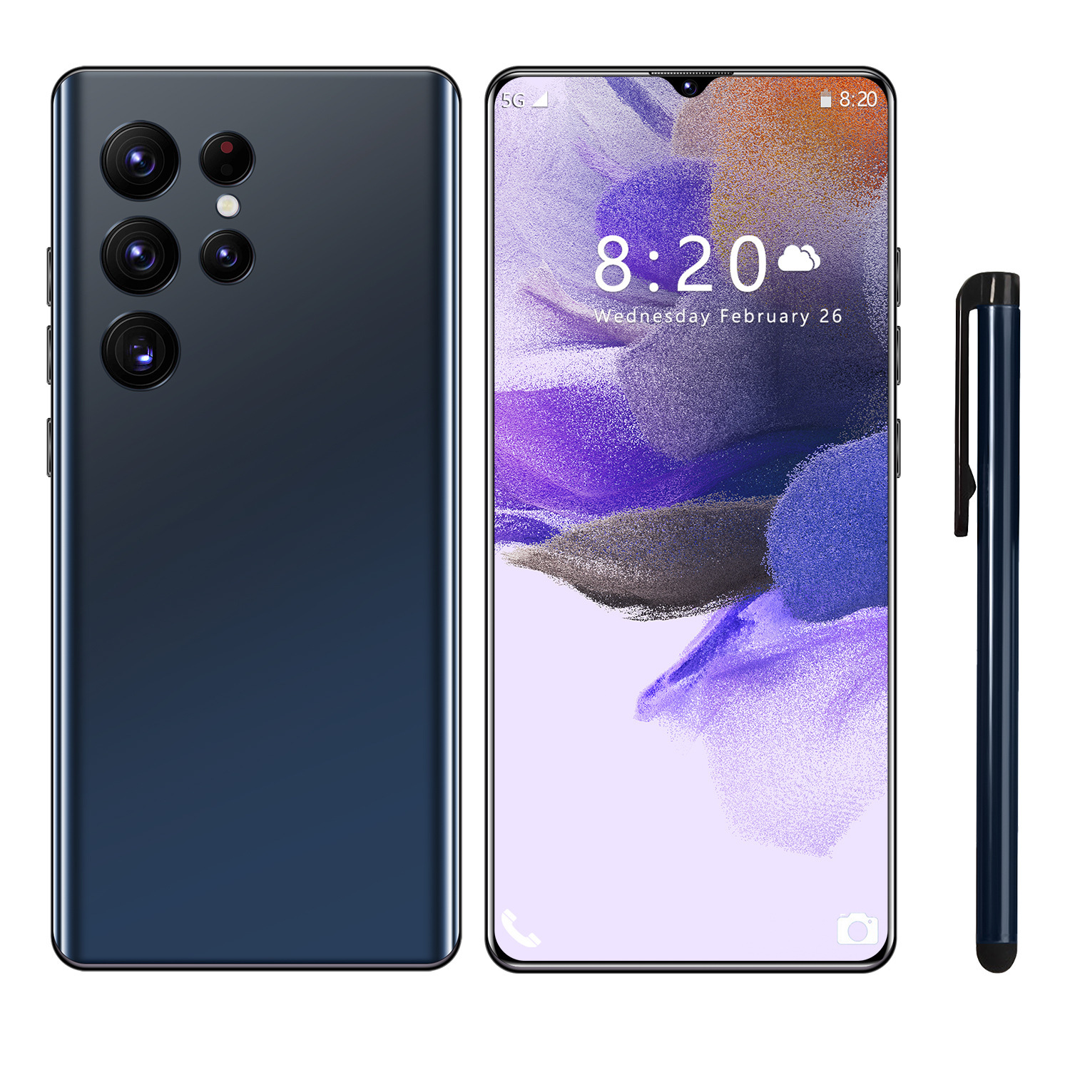 Смартфон Глобальная версия MediaTek 8 ГБ 256 ГБ 6,5 "Полноэкранный Dual SIM двойной режим ожидания