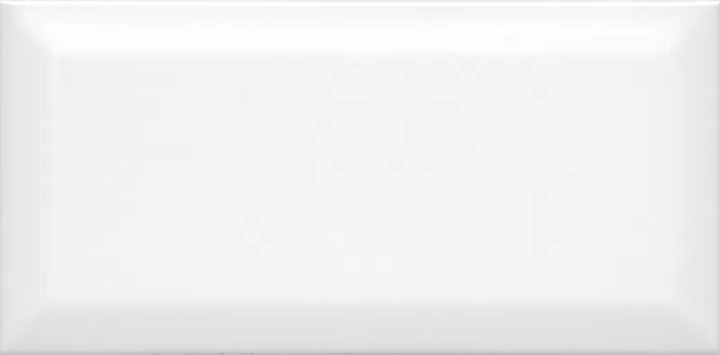 Настенная плитка Kerama Marazzi 19040 N Бланше белый грань глянцевый 20x9,9 (цена за 1 уп-0,792м2-40 шт)