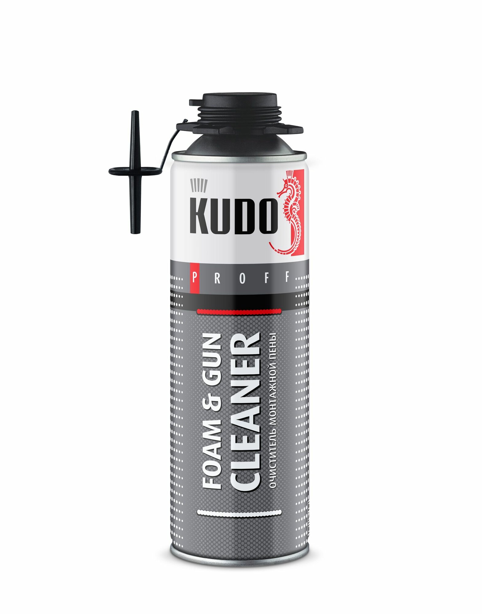 Очиститель пены монтажной 650 мл FoamGun Cleaner KUDO KUPP06C