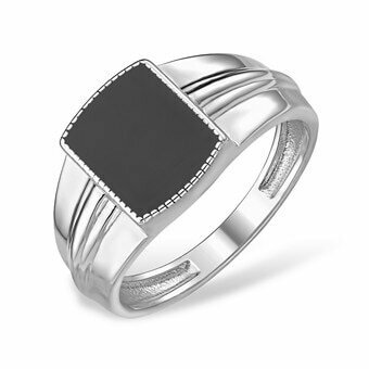 Печатка из серебра, JEWELIN, без вставки,18.5 мм, 4.22 гр.