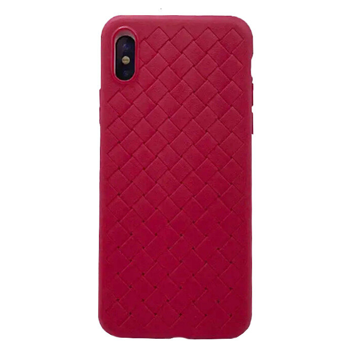 Чехол накладка для Apple iPhone X/XS Devia Yison Series Soft красный
