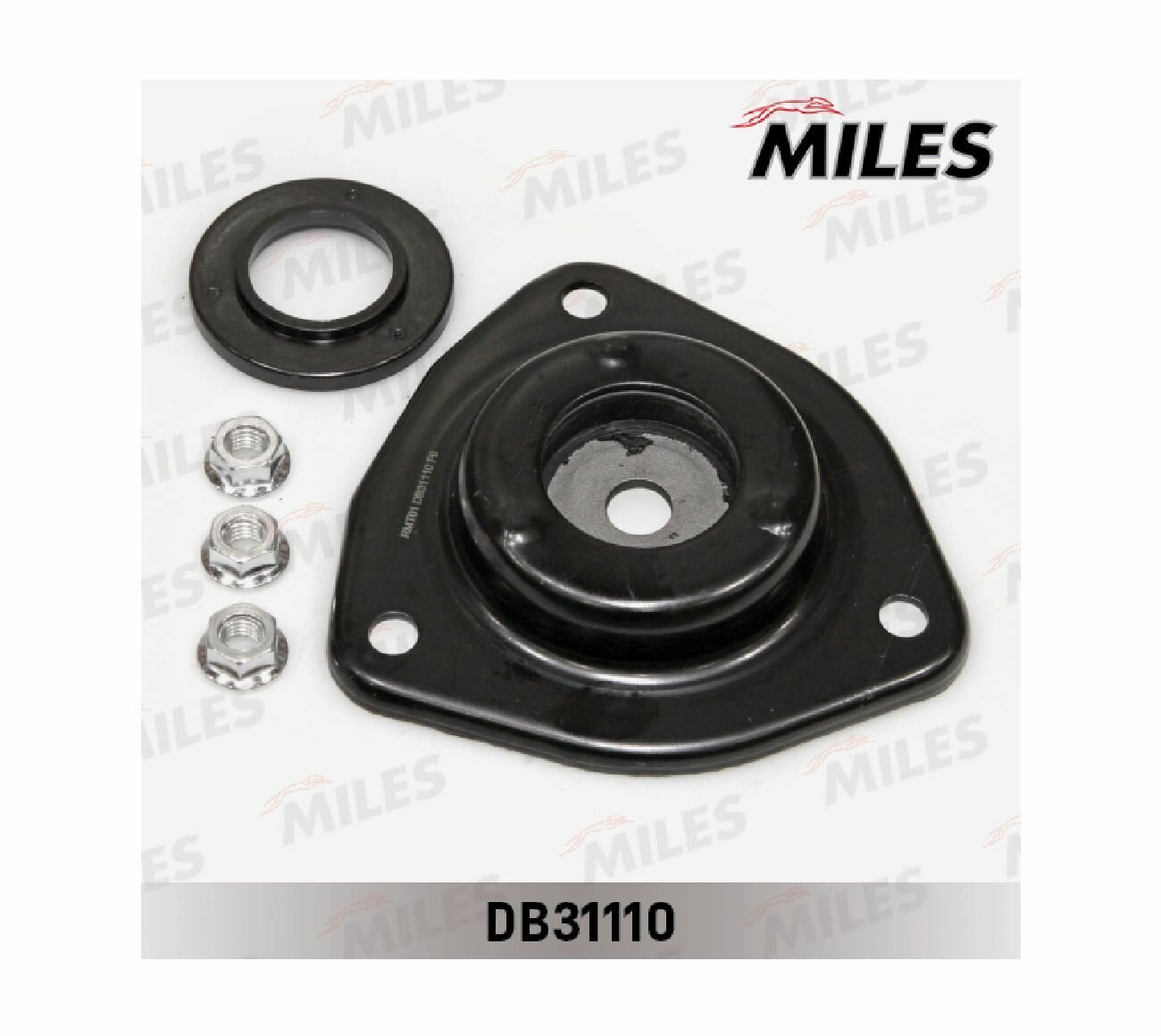 Опора амортизатора NISSAN ALMERA N15/SUNNY N14 90-95 пер.(с подшипником), MILES DB31110
