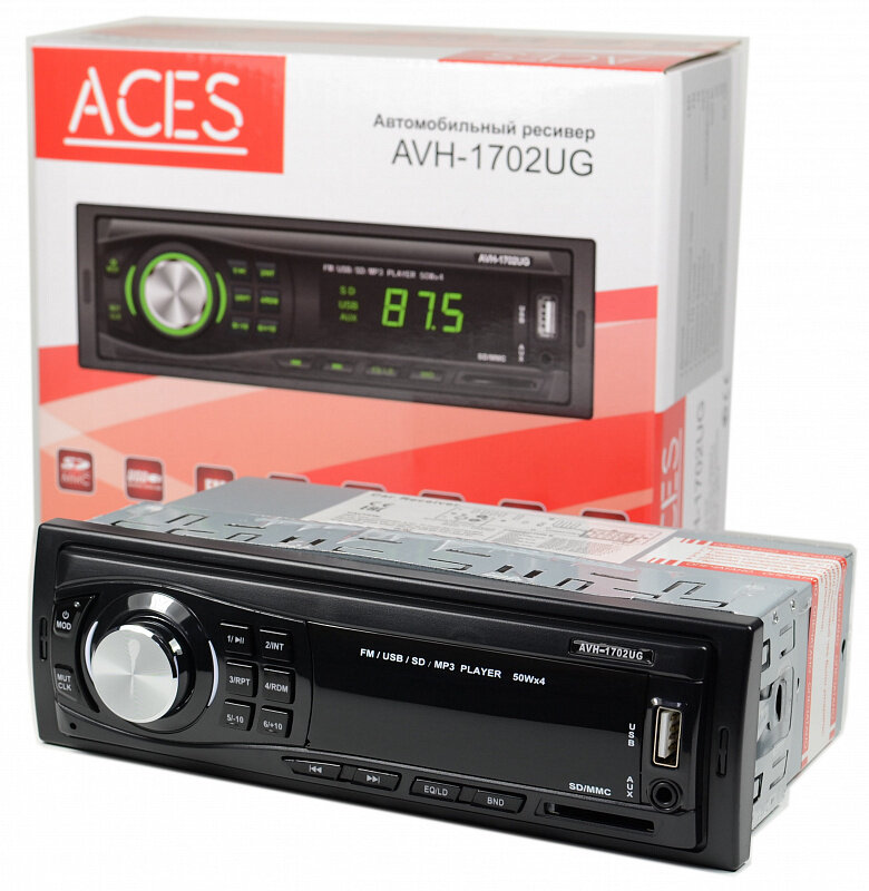 USB/SD-магнитола ACES AVH-1702UG