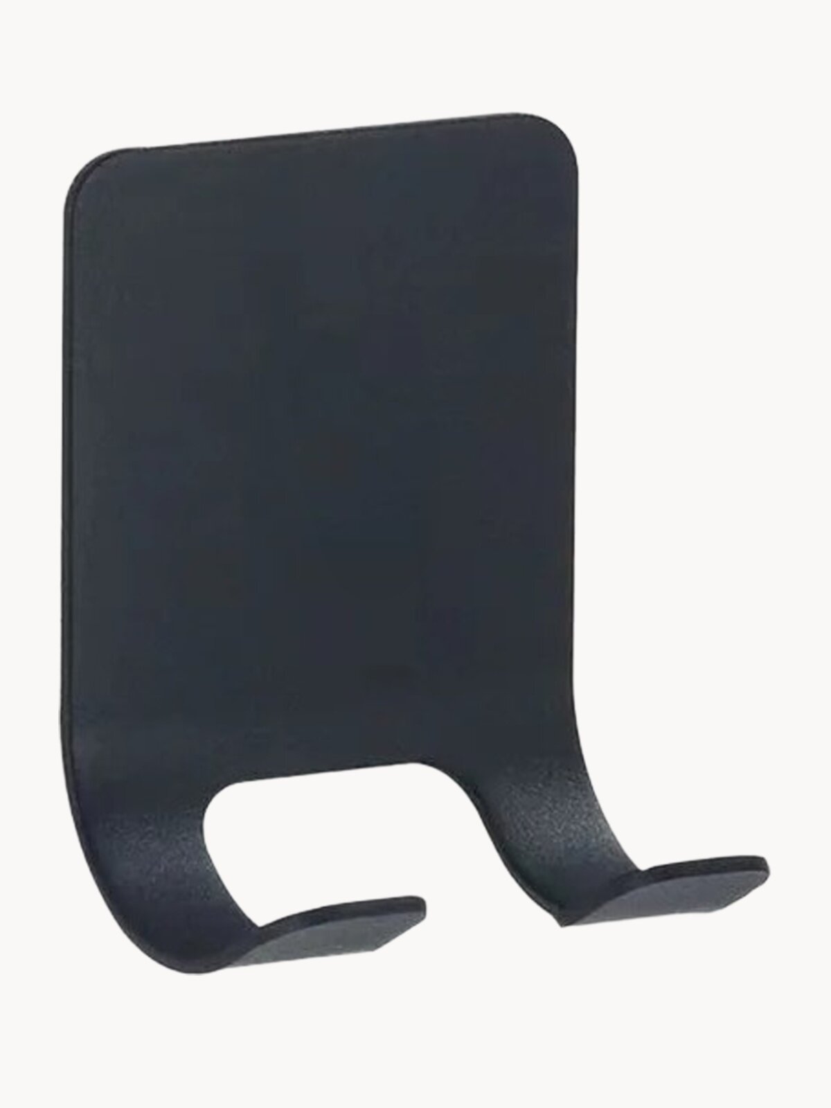 Держатель для бритвы, черный, пластик, клейкая основа