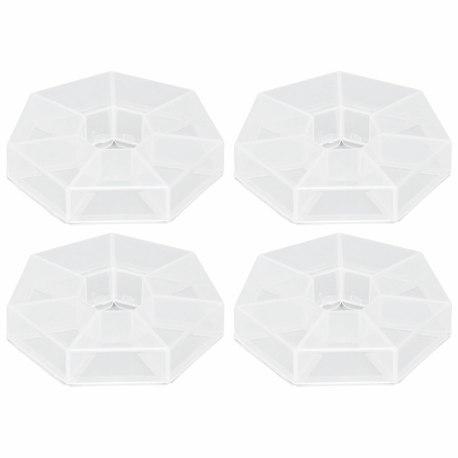 7 сеток, коробка для хранения, прозрачные пластиковые контейнеры-органайзеры для таблеток для рыбалки, ювелирных изделий