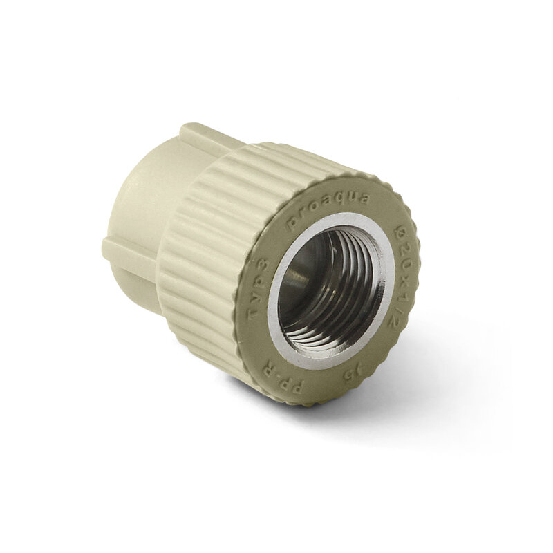 Муфта комбинированная PRO AQUA PPR, 32×1/2, внутренняя резьба