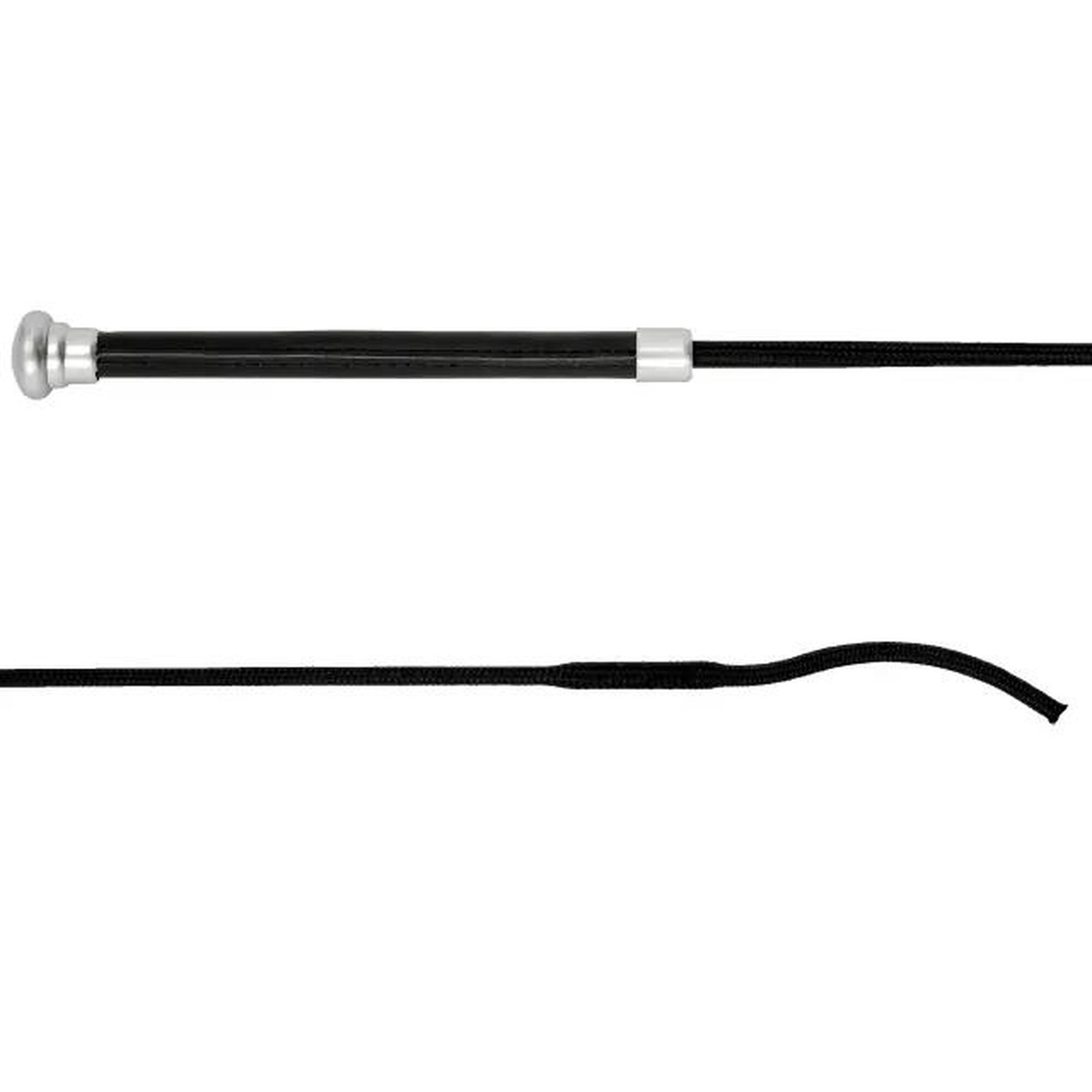 Decathlon Хлыст дрессировочный START Simple, для верховой езды, 130 см, черный