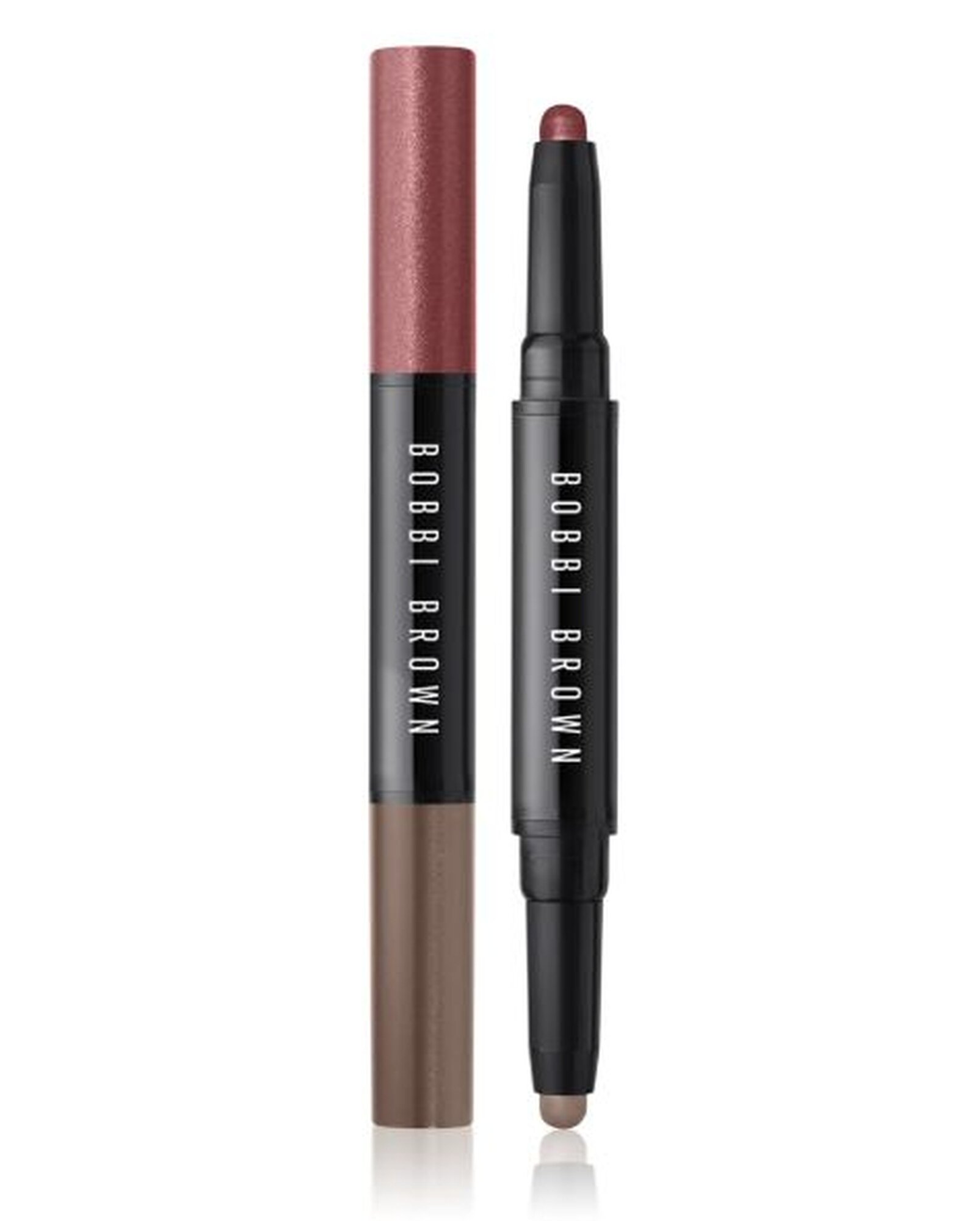 Bobbi Brown тени для век в двойной карандаш Long-Wear Cream Shadow Stick Duo shade Bronze Pink / Espresso 1,6 g