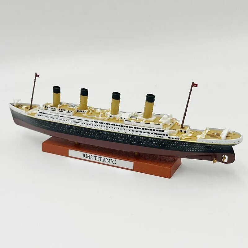 1:1250 Литой корабль модель игрушка Atlas RMS Titanic океанский линейный крейсер для коллекции