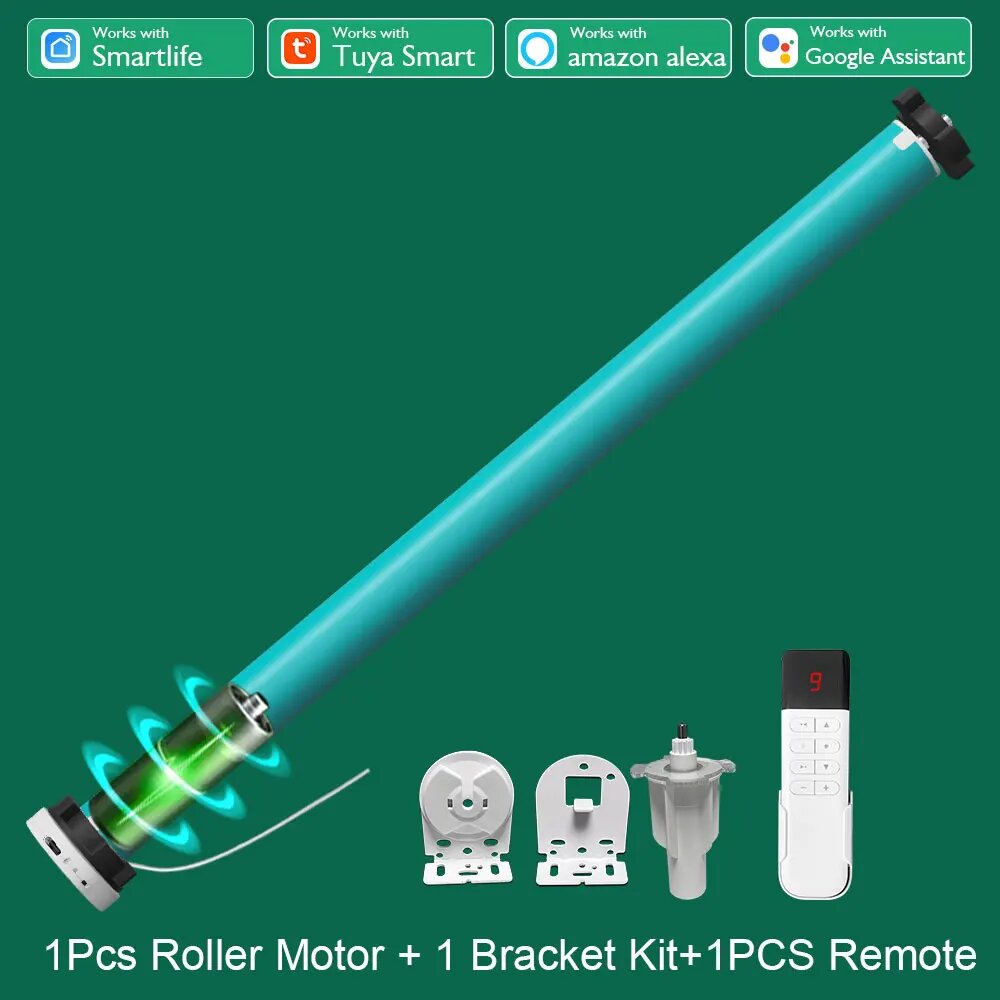 LifeLibero Туя WiFi ZigBee Аккумуляторные рулонные шторы 1 Motor 1 Bracket 1R, zigbee