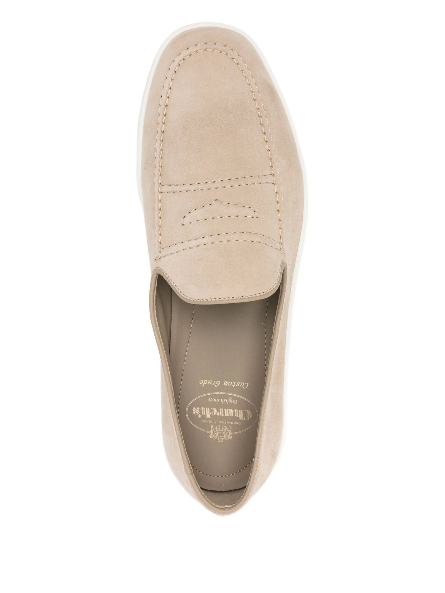 Лоферы Church's Topstitched loafers, размер 8.5, разноцветный — фото 1