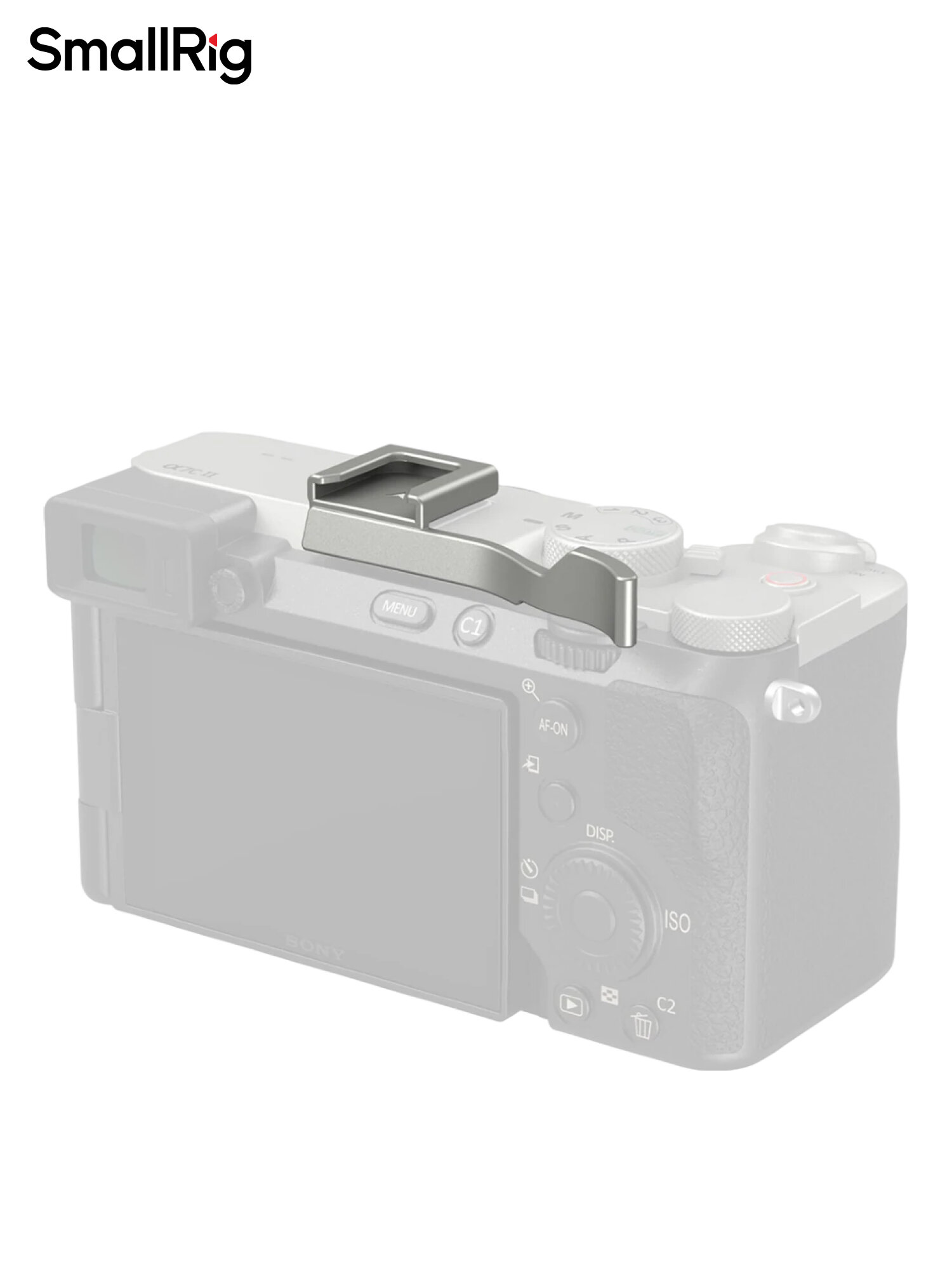 Упор для большого пальца SmallRig 4818 Thumb Grip для Sony A7CII/A7CR/A7C Серебро