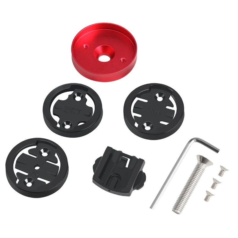 RIDERACE крепление для велокомпьютера Garmin из алюминия Красный