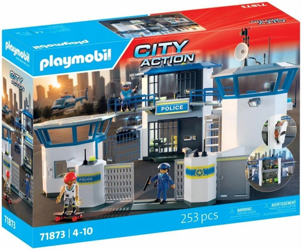 Конструктор Playmobil City Action - Центр управления городской полицией - Плеймобиль 71873