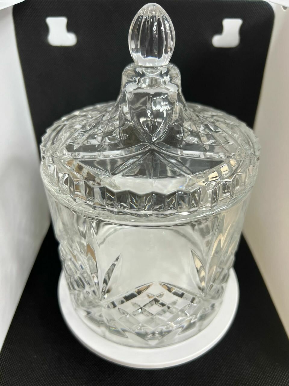 Сахарница с крышкой / Емкость для украшений/ для косметических принадлежностей