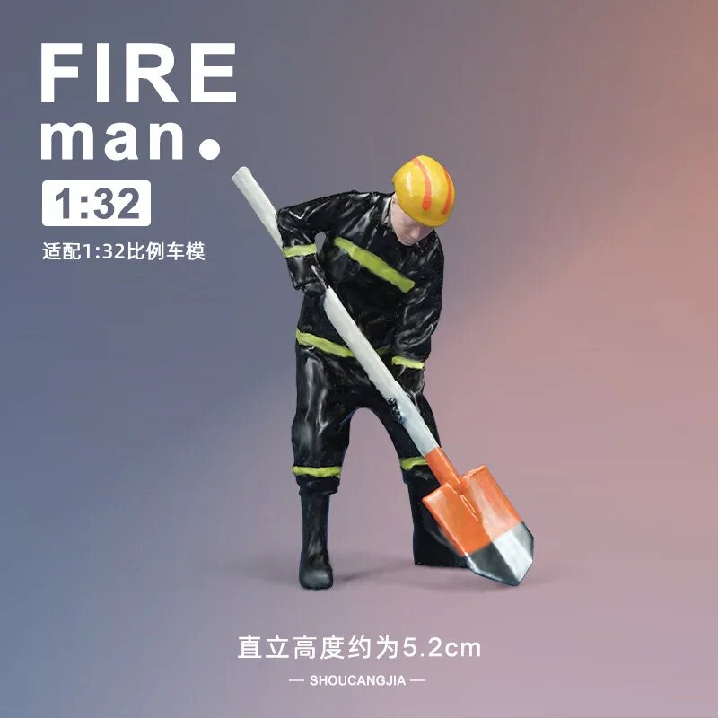 Миниатюрные фигурки пожарных FanMoEpoch J