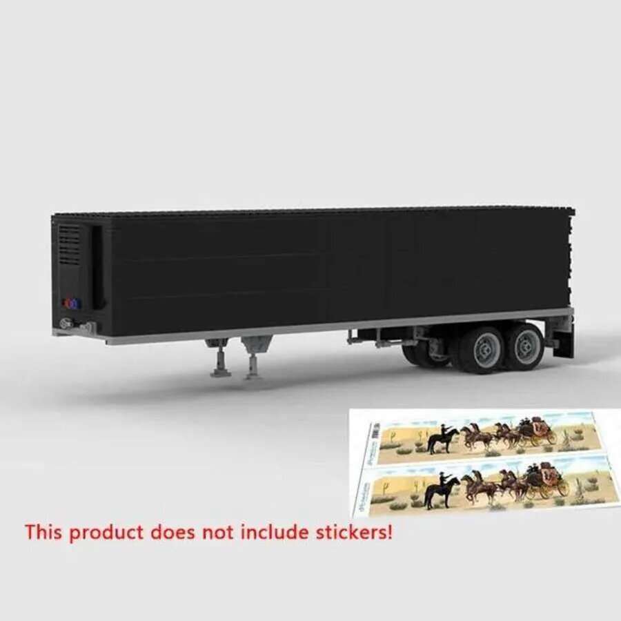 MOC Популярная коляска для прицепа