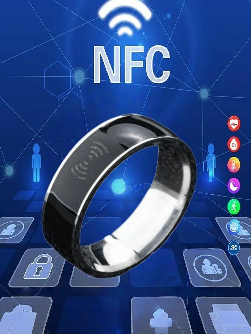 Смарт-кольцо NFC для быстрой разблокировки