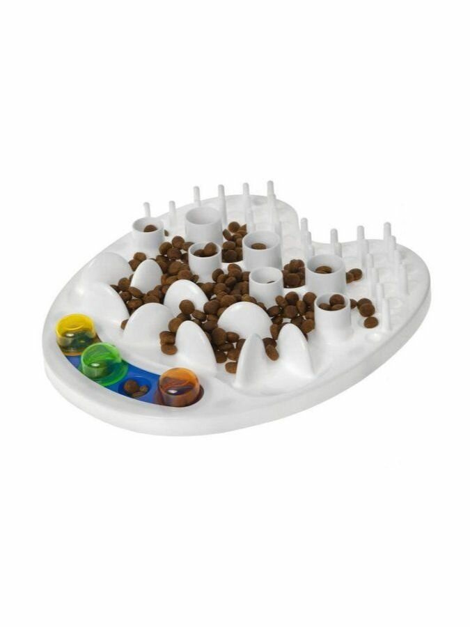 Интерактивная миска для собак и кошек M-PETS TASTY IRIS (Ирис), 500 мл