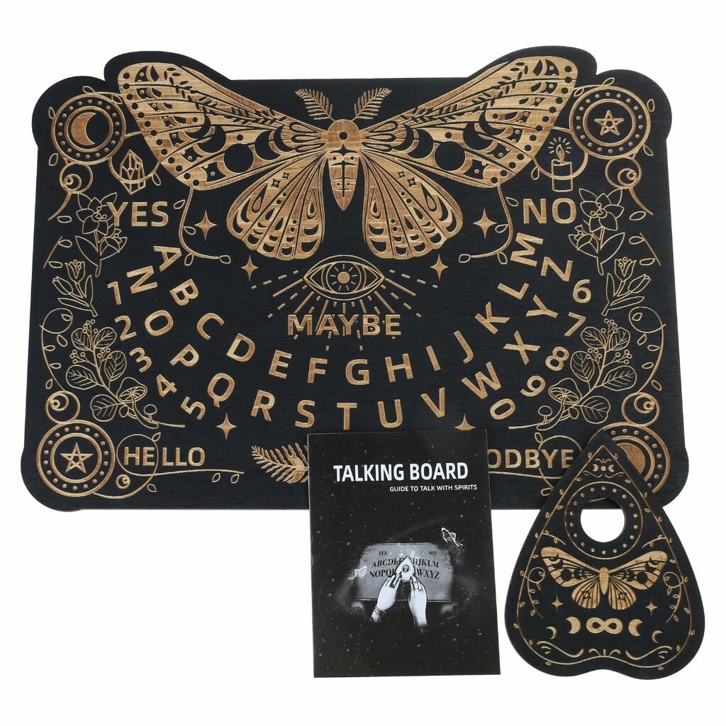 Деревянная резная маятниковая доска для лозоходства, гадания, колдовства, викканского алтаря, метафизическое послание