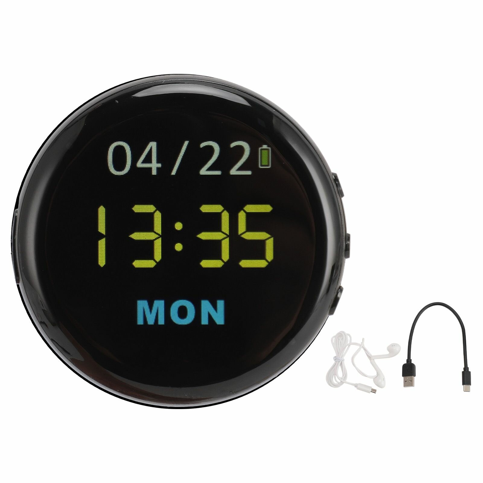 1,8 дюймовый HD Диктофон MP3 Плеер Запись в один Клик для Лекций Встреч 32 ГБ