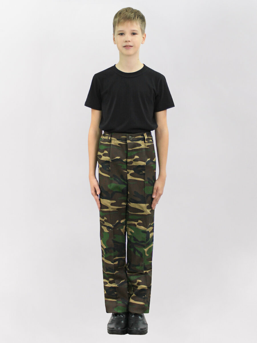 Брюки кадетские школьные