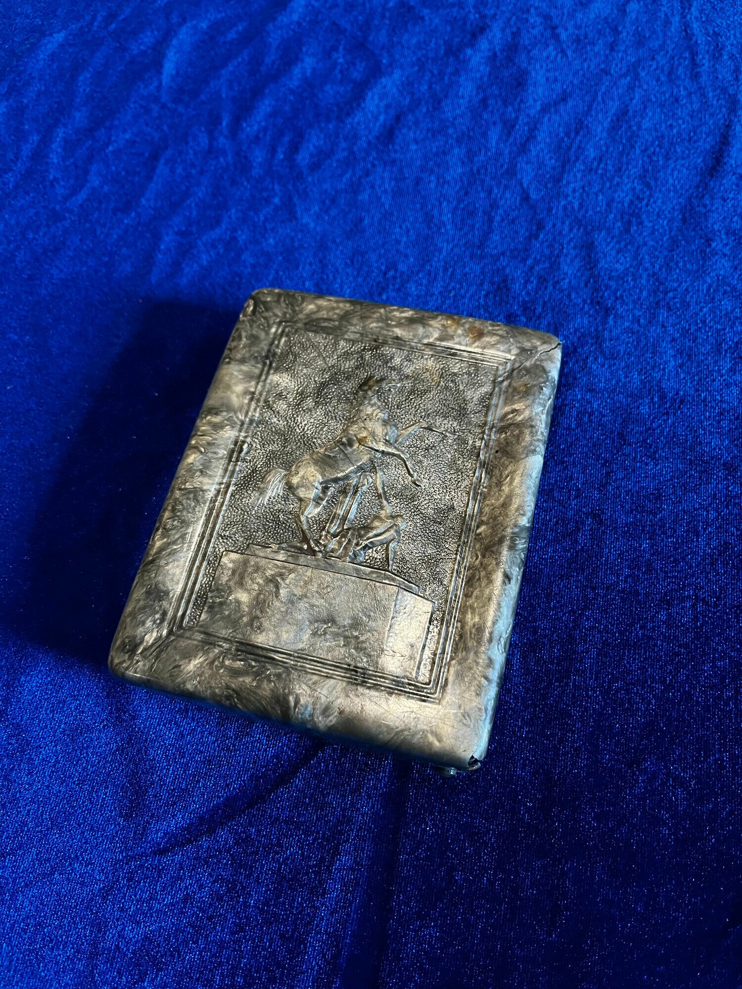 Портсигар "Ленинград" целлулоид СССР