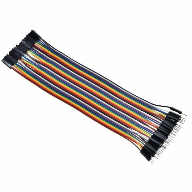 Провода 2.54 Arduino M-F (папа-мама) 40 штук (20 см)