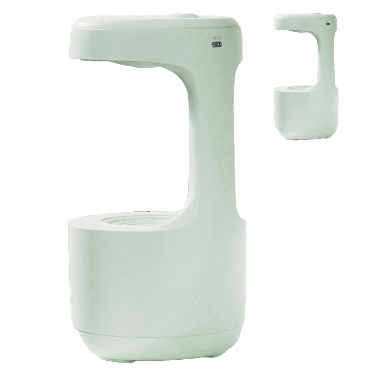 Увлажнитель воздуха Cool Mist с функцией антигравитации и LED-дисплеем, материал ABS, силикон, вес приблизительно 550 г