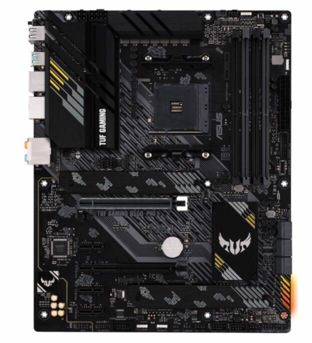 Материнская плата ASUS TUF GAMING B550-PRO (TUF GAMING B550-PRO) - AM4, AMD B550, 4хDDR4-3200 МГц, 2хPCI-Ex16, 2хM.2, Standard-ATX