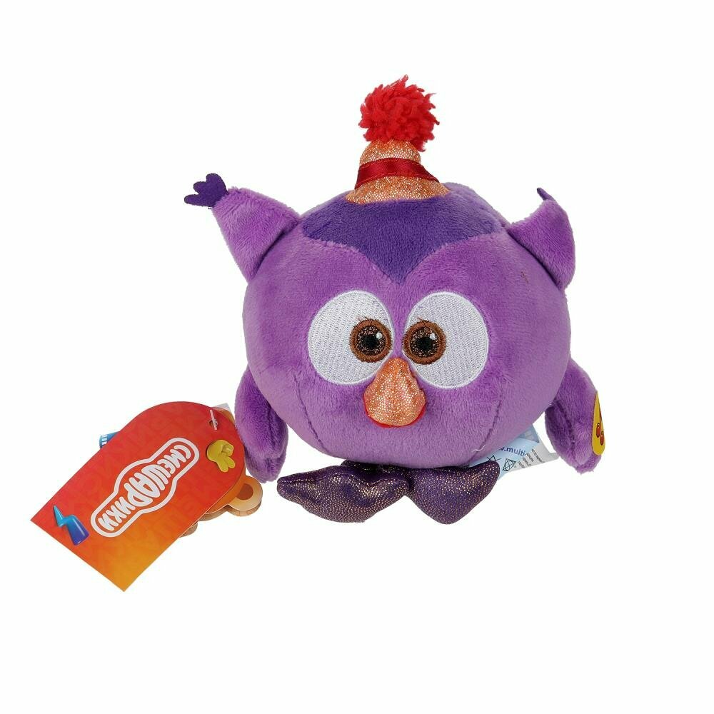 Игрушка мягкая "Смешарики" Совунья, 13 см. музыкальная Мульти-пульти A20316-10-WOD