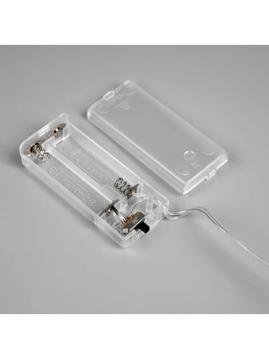 Светодиодная шишка для елки — тёплый белый свет