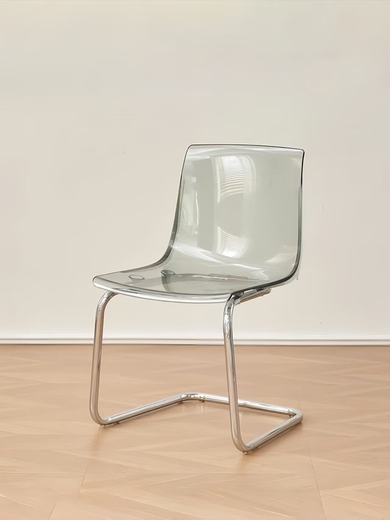 Стул офисный, акриловый, без подлокотников, максимальная нагрузка до 180 кг