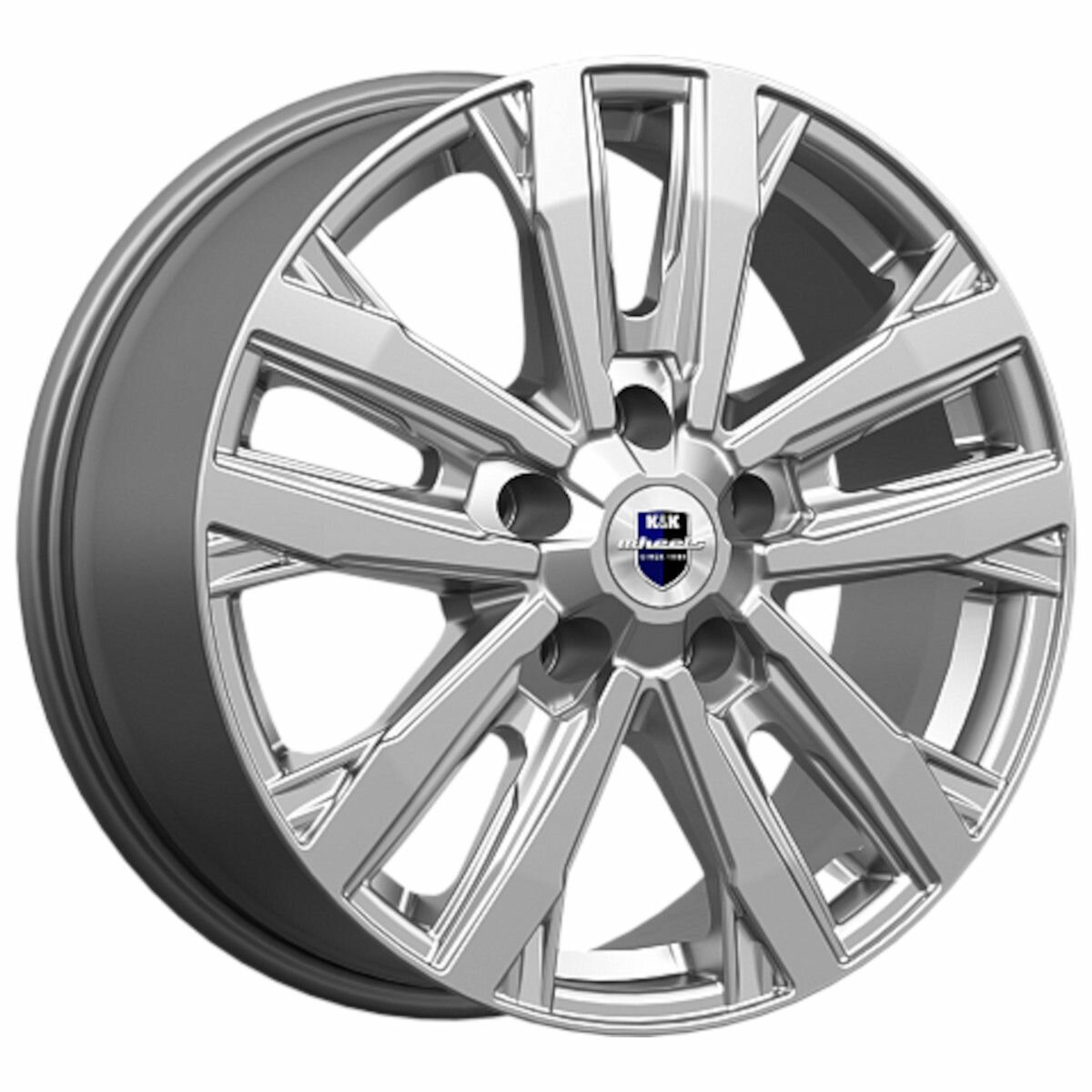 Литой колесный диск КиК Мичиган (КС1107) 8R18 5*130 ET43 d84,1 Серый