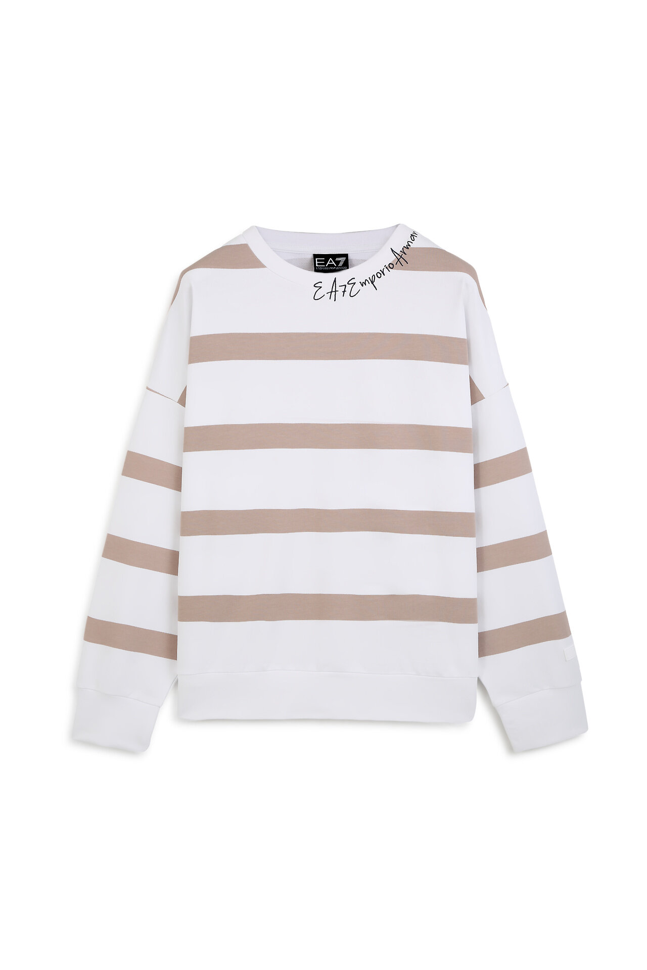 Джемпер EA7 EMPORIO ARMANI, размер S, бeлый