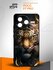 Чехол на Poco F7 Pro, Поко Ф7 Про, накладка, противоударный, силиконовый, с рису...