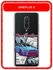 Чехол на OnePlus 8 / ВанПлас 8 с принтом "JDM коллаж", прозрачный