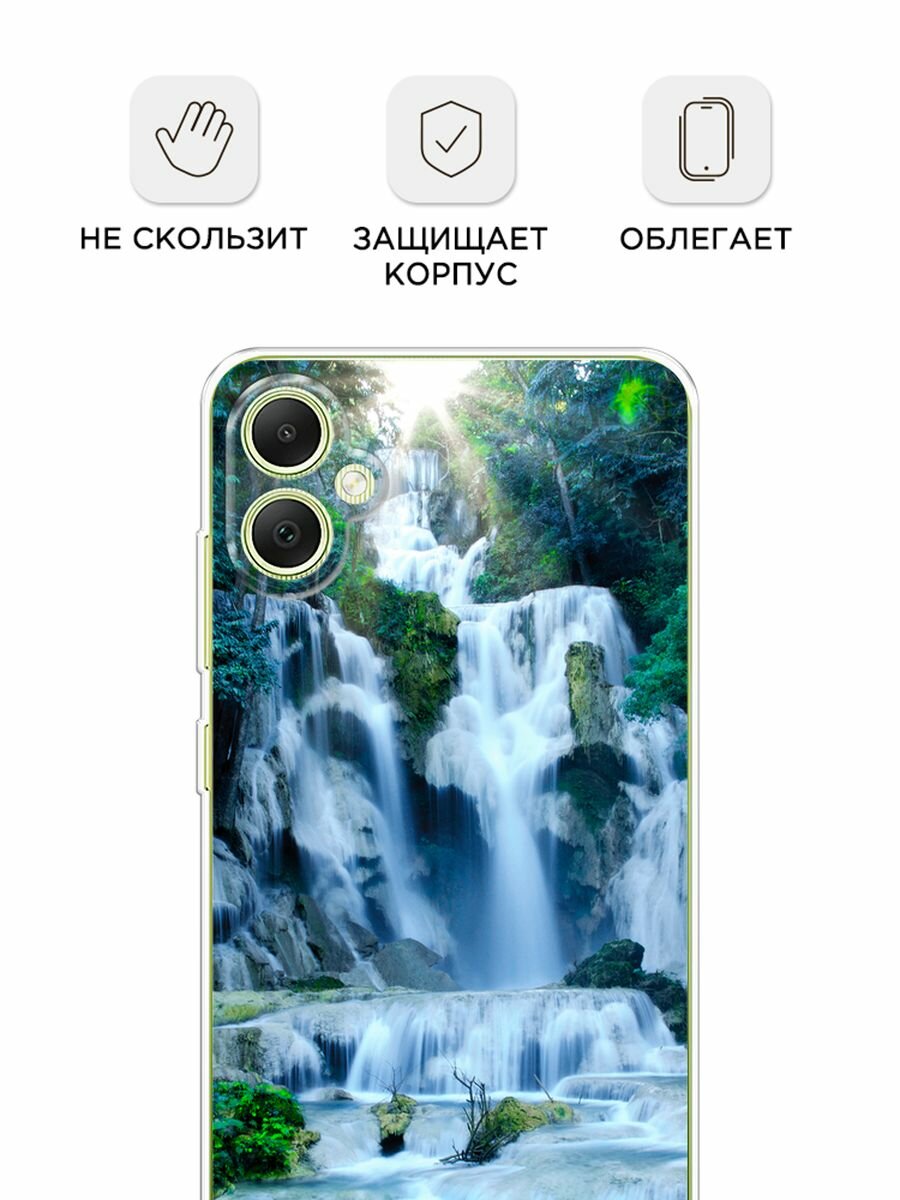 Чехол на Samsung Galaxy A05 / Самсунг Галакси A05 с принтом "Водопад 8" — фото 1