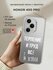Чехол на Honor 400 Pro / Хонор 400 Про с принтом "Все я устала", прозрачный