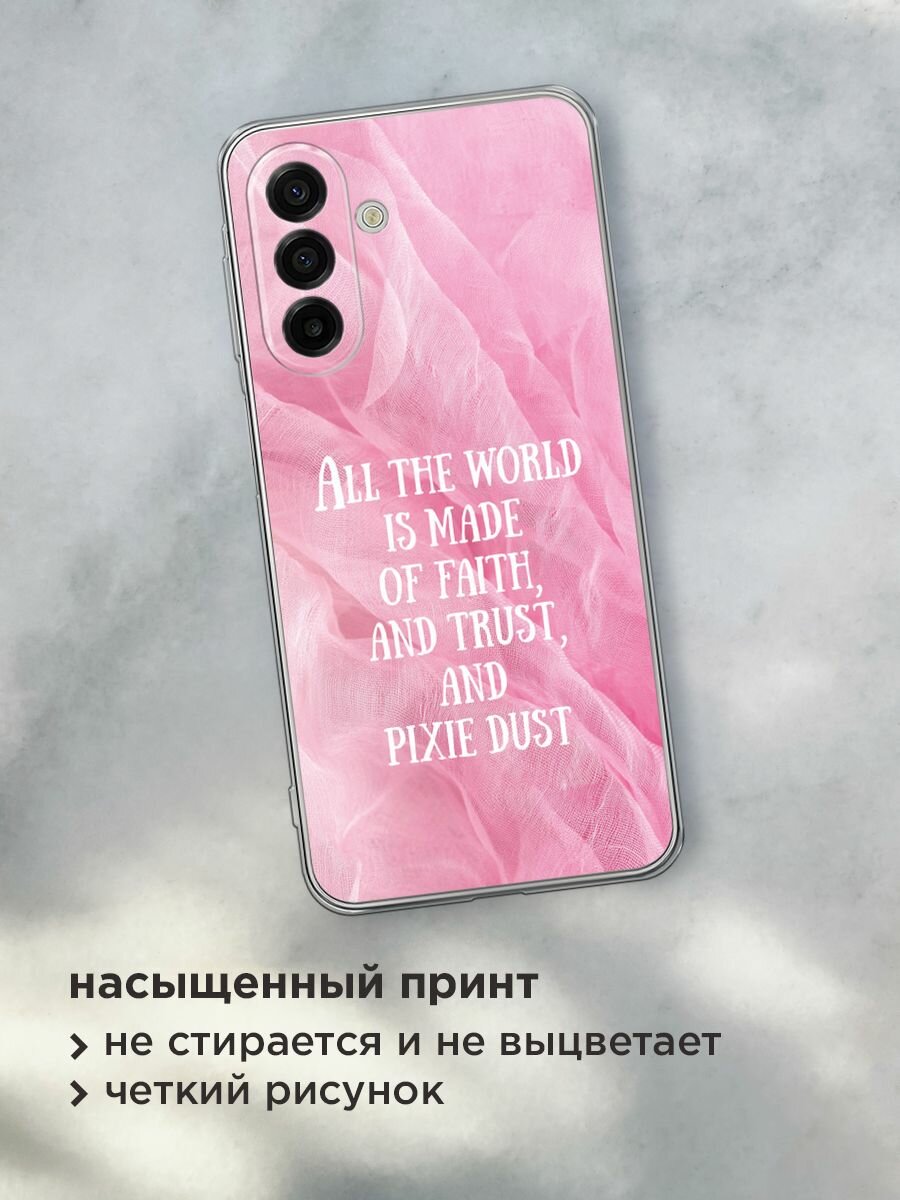 Чехол на Samsung Galaxy A17/A18 / Самсунг А17/А18 с принтом "Pixie dust - 8 марта" — фото 1