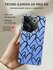 Чехол на Tecno Camon 20 Pro 5G / Текно Камон 20 Про 5G с принтом "Hearts doodle ...